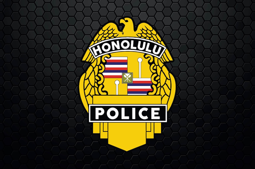 Honolulu Police Department - Patch Logo Decal Emblem Crest Badge ...