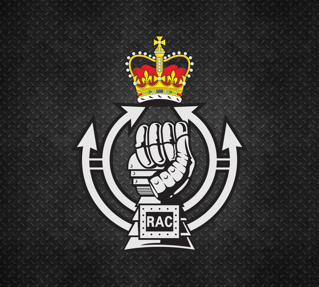 British Army Royal Armoured Corps (RAC) - Logo Decal Emblem Crest ...