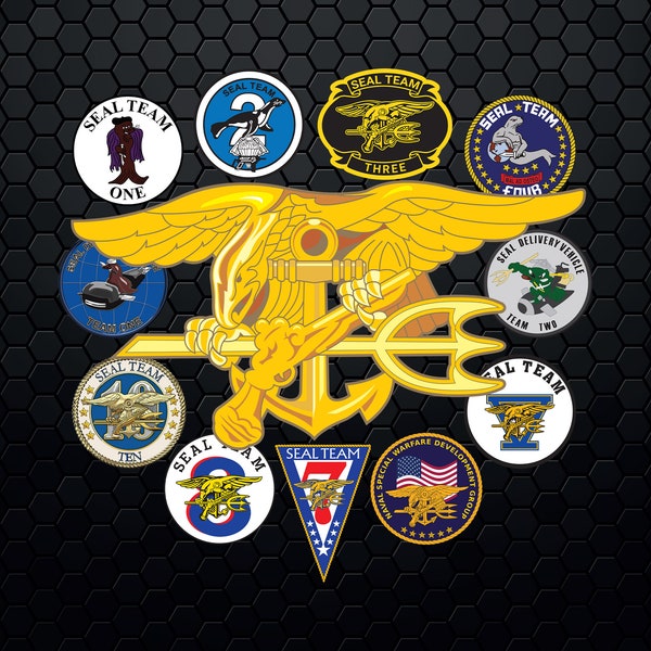 Navy Seal Team Patch - Etsy