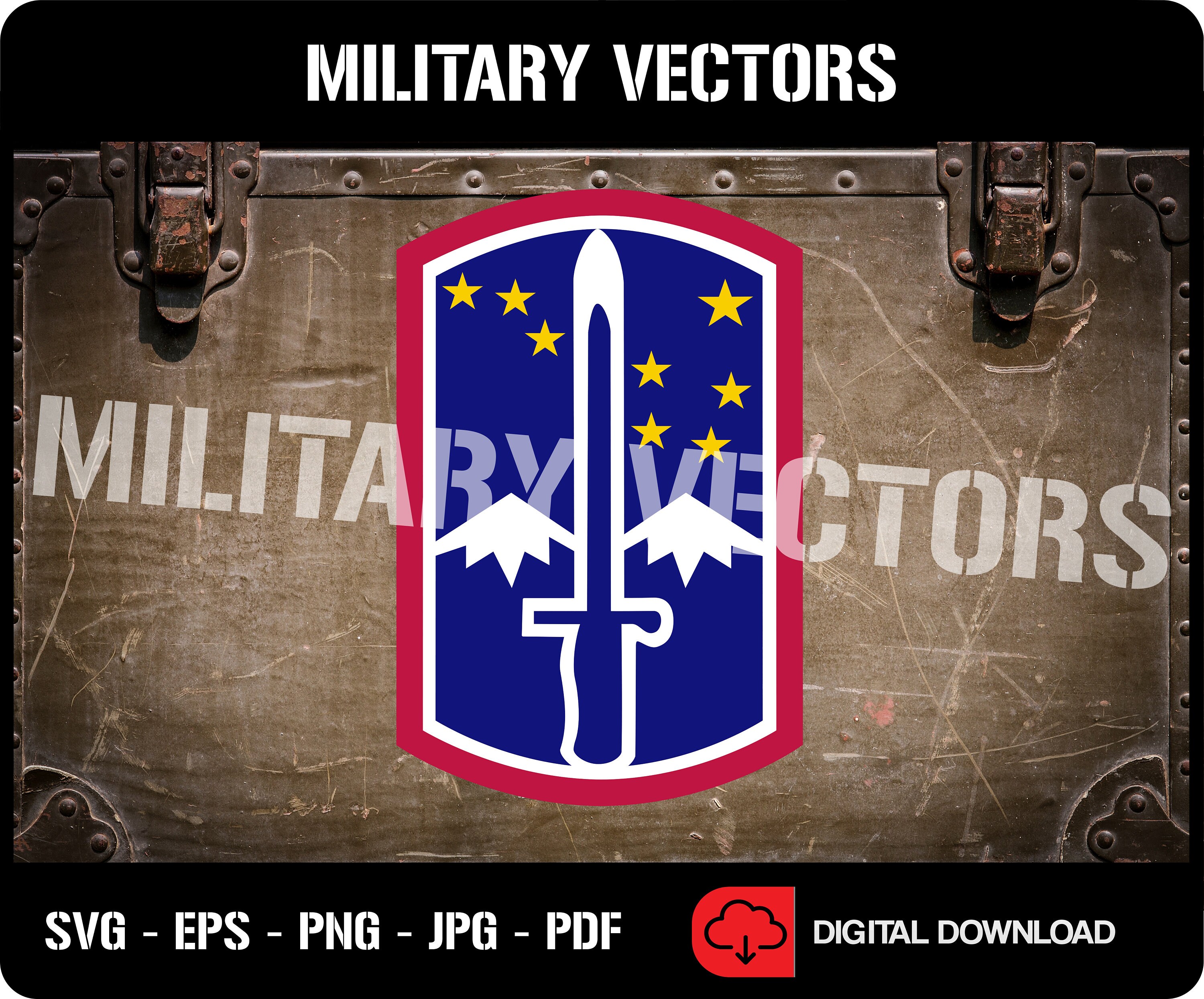 172nd Infantry Brigade U.S. Army Infantry Patch Logo Decal - Etsy