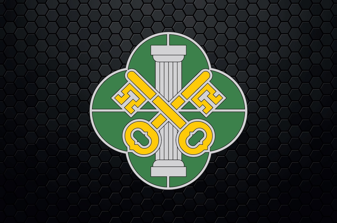 US Army 93rd Military Police Battalion - Patch Logo Decal Emblem Crest ...
