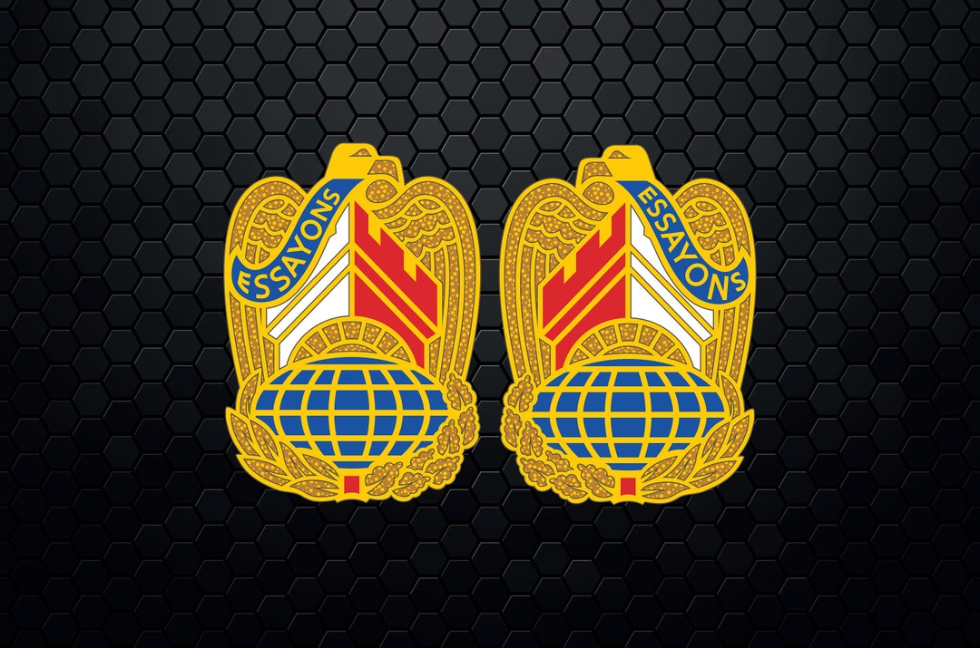 US Army Corps of Engineers DUI - Patch Logo Aufkleber Emblem Wappen ...