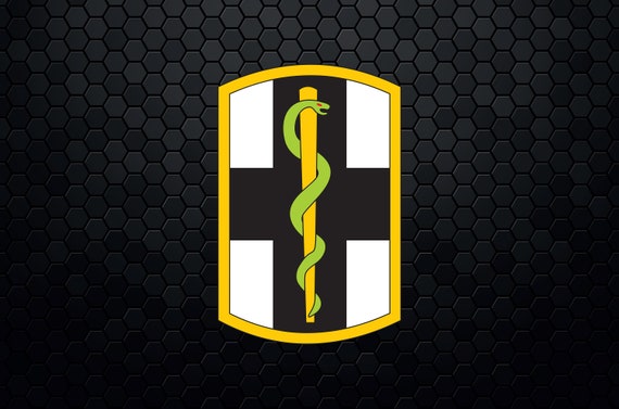 US Army 1st Medical Brigade SSI Patch Logo Decal Emblem - Etsy