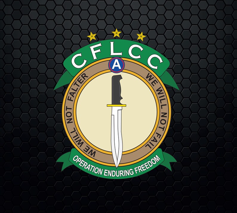 CFLCC Operation Enduring Freedom (OEF) - Afghanistan War - Patch Logo ...