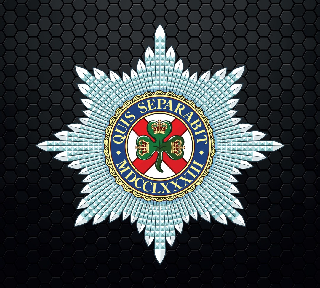 Irish Guards - British Army - Cap Badge Patch Logo Decal Emblem Crest ...