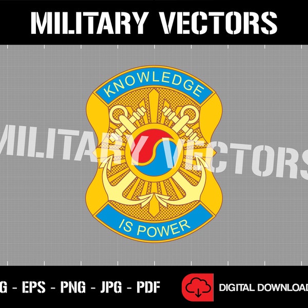 Military Intelligence Branch Insignia Svg - Etsy