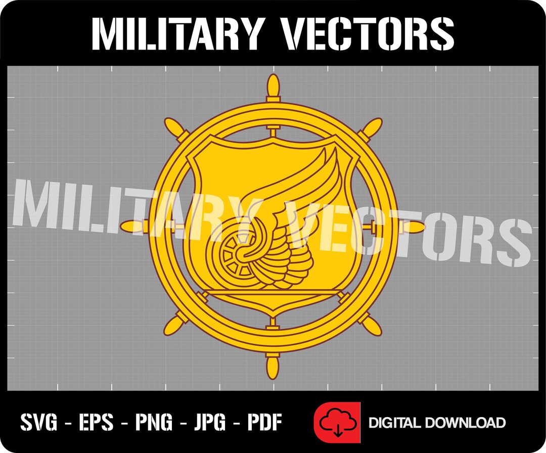 U.S. Army Transportation Corps Branch - Patch Pin Logo Decal Emblem ...