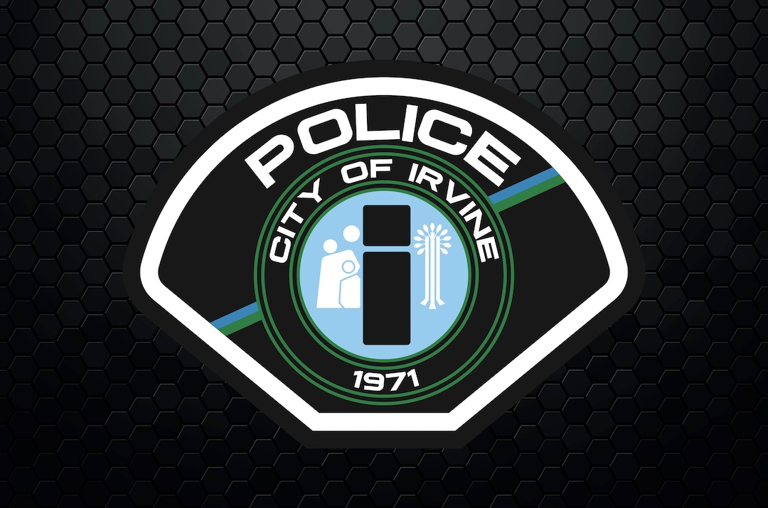 Irvine Police Department - Patch Logo Decal Emblem Crest Badge Insignia ...