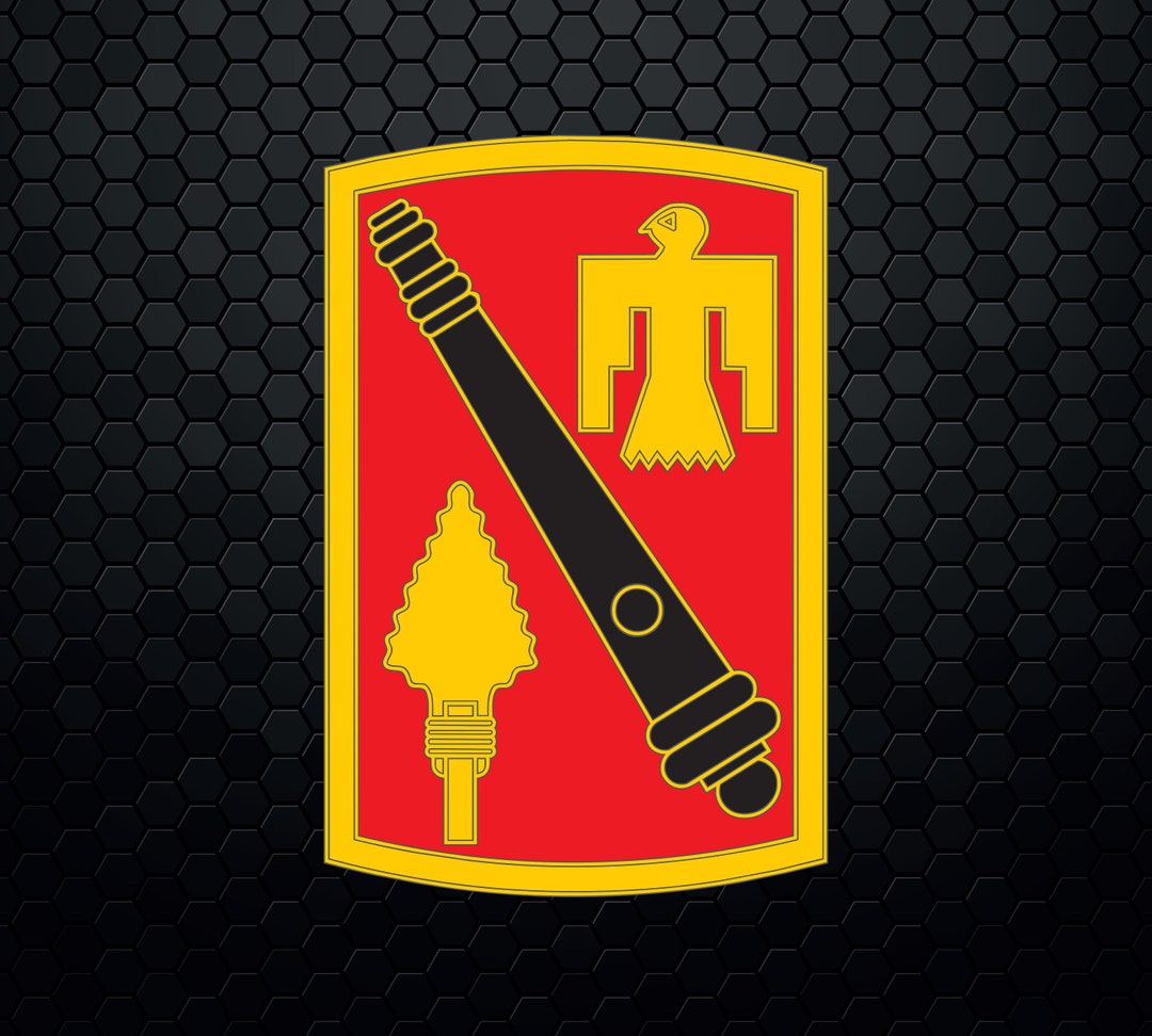 U.S. Army 45th Field Artillery Brigade DUI SSI Patch Logo - Etsy