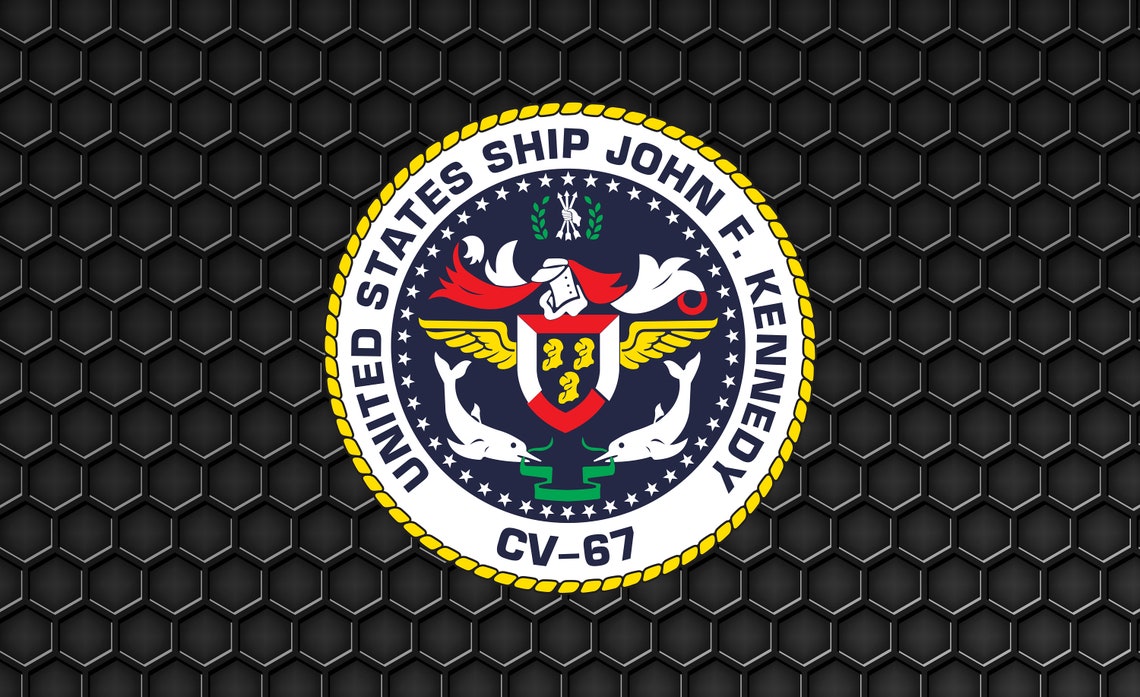 US Navy USS John F. Kennedy CV-67 Aircraft Carrier Patch Pin - Etsy España