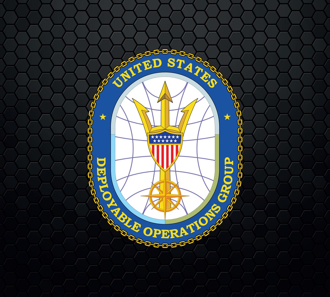 U.S. Coast Guard (USCG) Deployable Operations Group - Patch Logo Decal ...