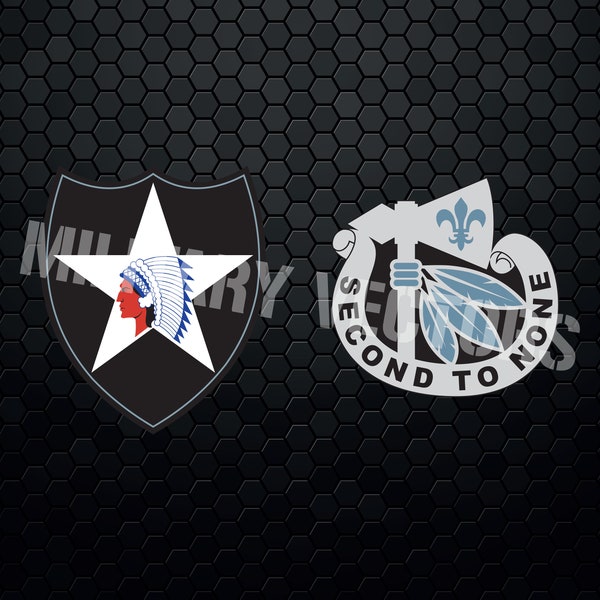 2nd Infantry Division Svg - Etsy Canada