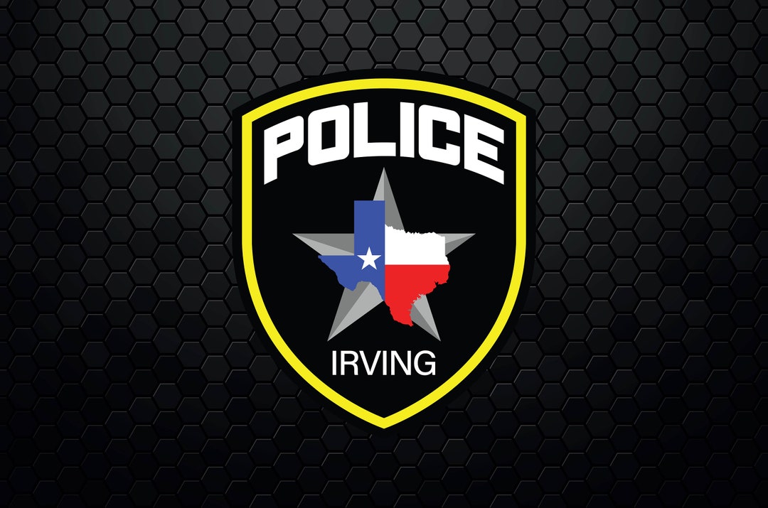 Irving Texas Police Department - Patch Logo Decal Emblem Crest Badge ...