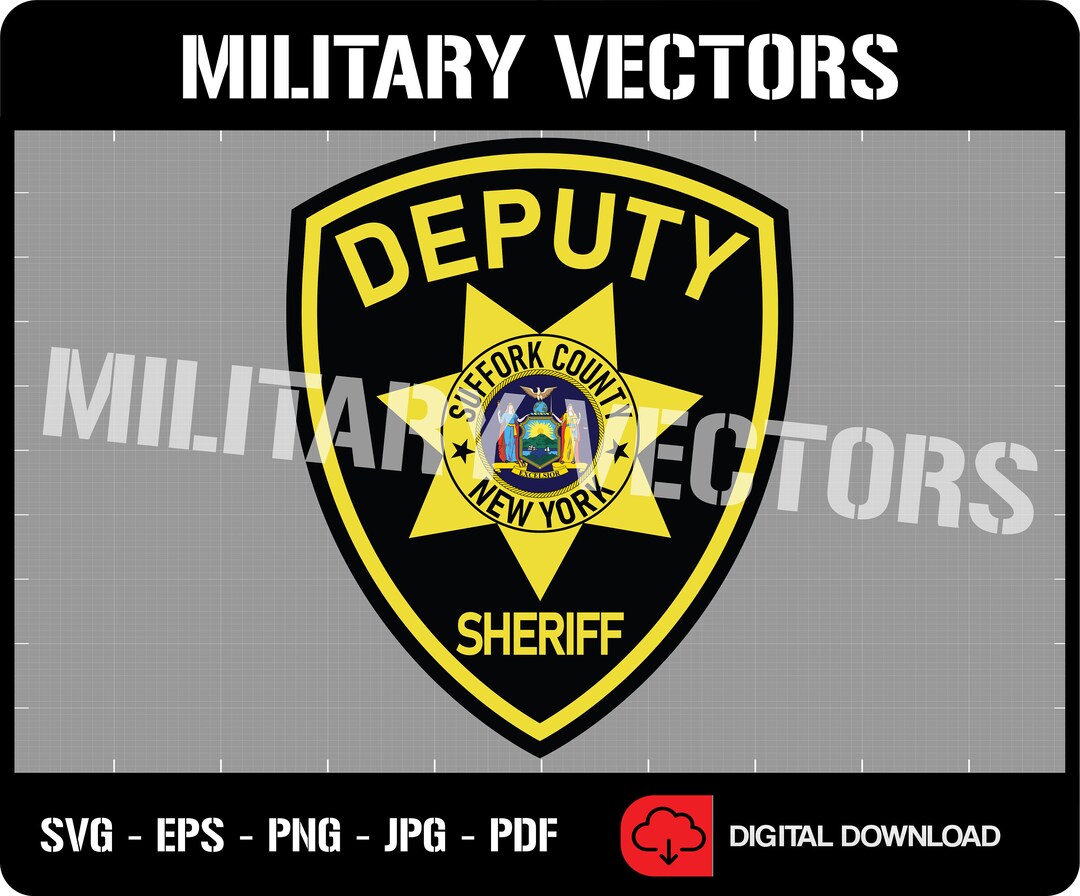Suffolk County Sheriff - Law Enforcement - Patch Logo Decal Emblem ...