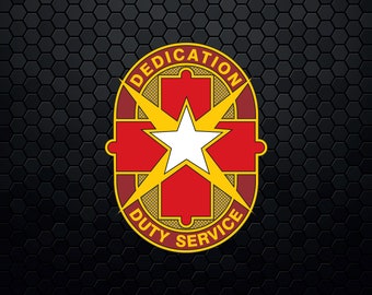 U.S. Army 261st Medical Battalion Medical Corps Patch Logo Decal Emblem ...