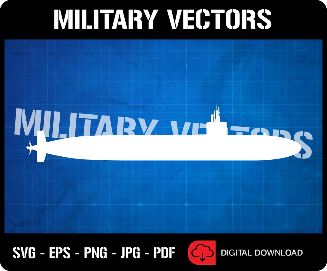 USS Providence SSN-719 Submarine Diagram Blueprint - U.S. Navy - Patch ...