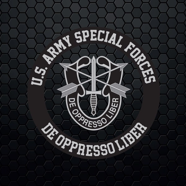 Us Army Special Forces Decal - Etsy