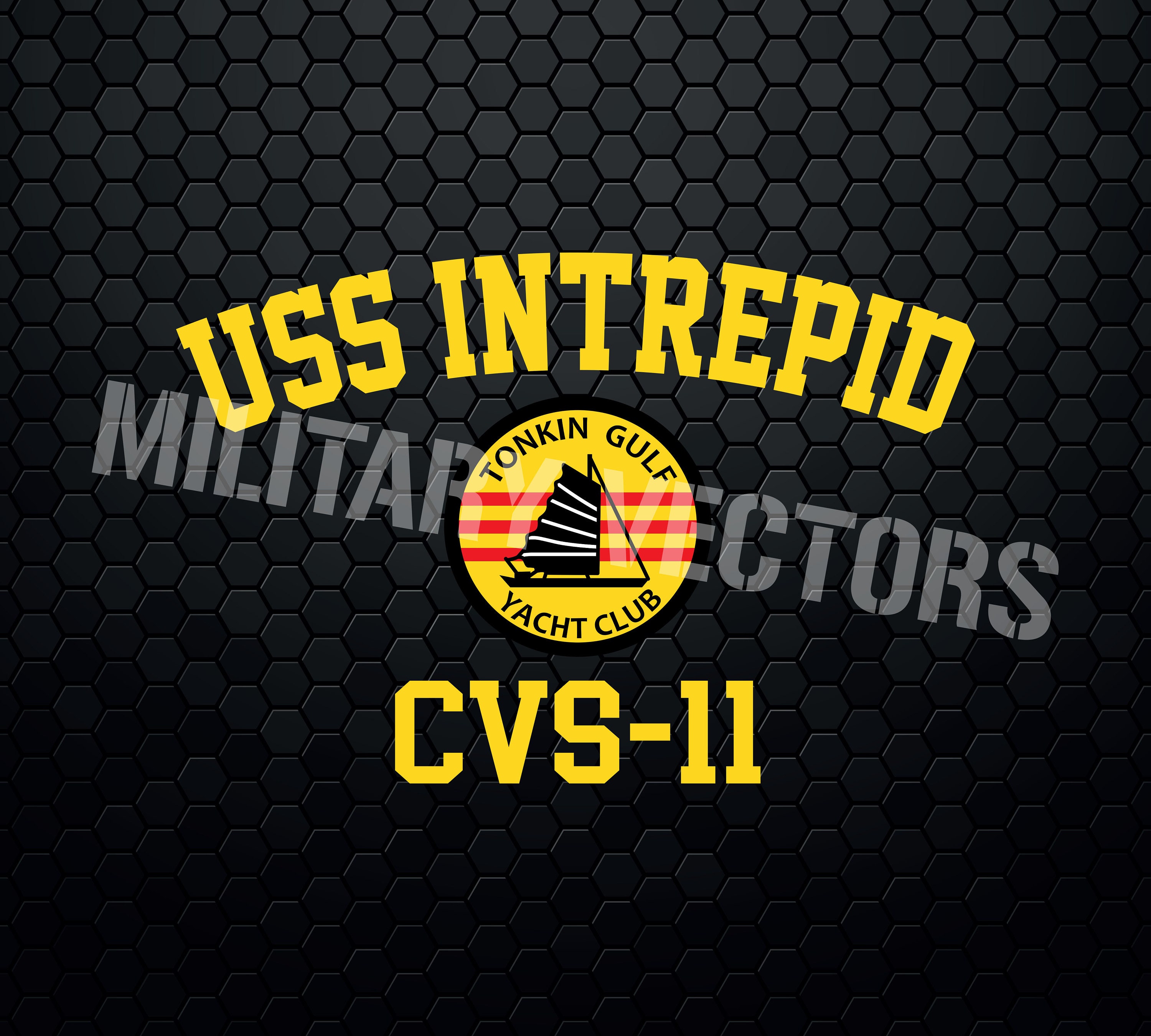 Uss Intrepid Logo Navy USS Intrepid CV 11 Hat