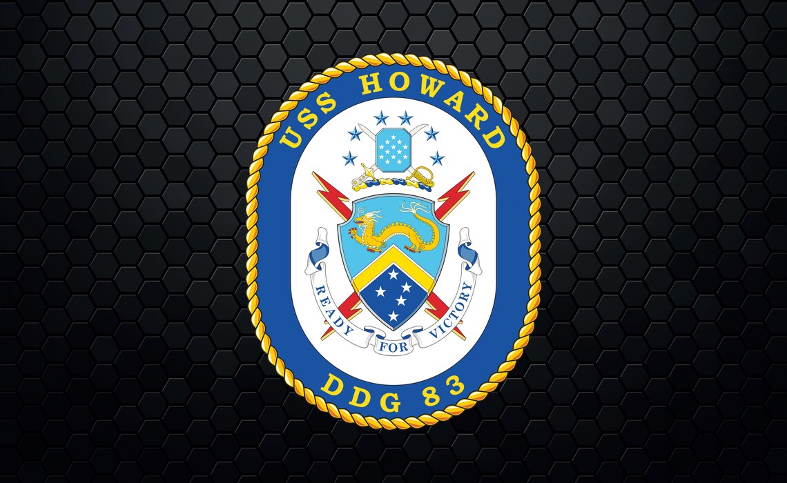 USS Howard DDG-83 US Navy Guided Missile Destroyer Patch - Etsy