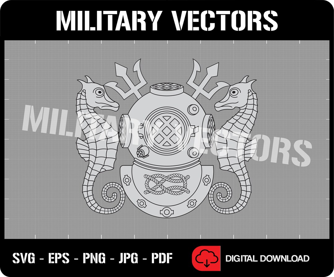 U.S. Navy Master Diver Badge - Patch Pin Logo Decal Emblem Crest ...