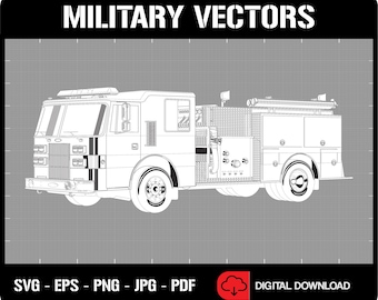 Fire Truck Diagram - Etsy