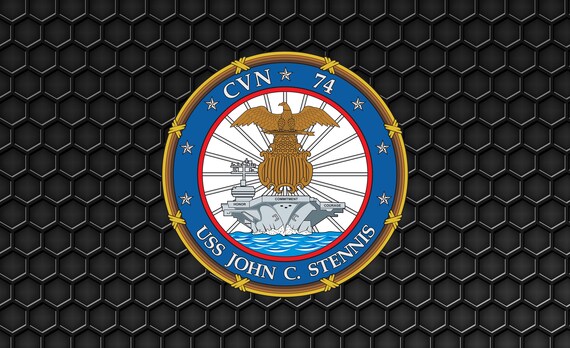US Navy USS John C. Stennis CVN-74 Aircraft Carrier Patch | Etsy