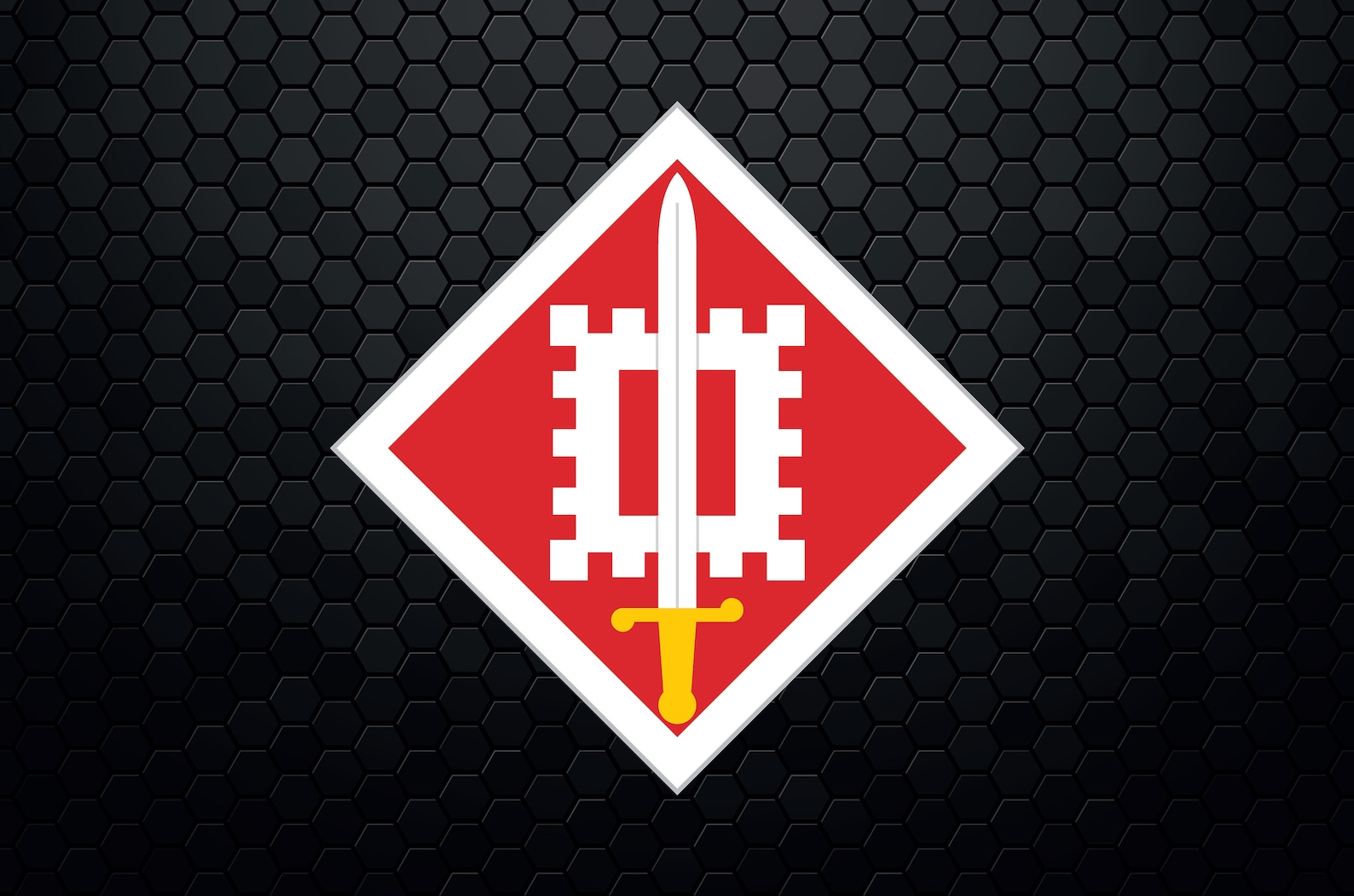 US Army 18th Engineer Brigade SSI - Patch Logo Decal Emblem Crest ...