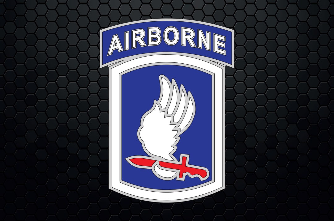 US Army 173rd Airborne Brigade "sky Soldiers" CSIB - Patch Logo Decal Emblem Crest Insignia ...