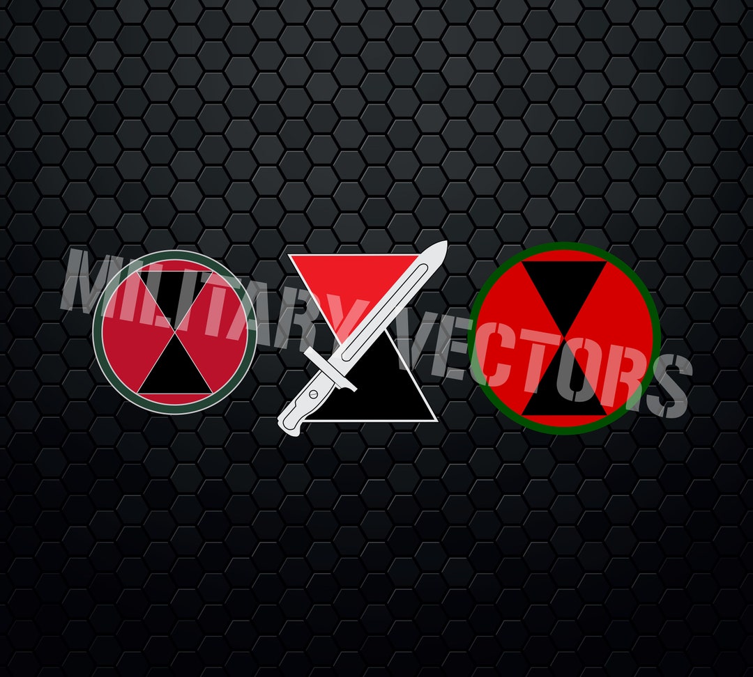 U.S. Army 7th Infantry Division (7th ID) - DUI SSI Csib - Patch Logo ...