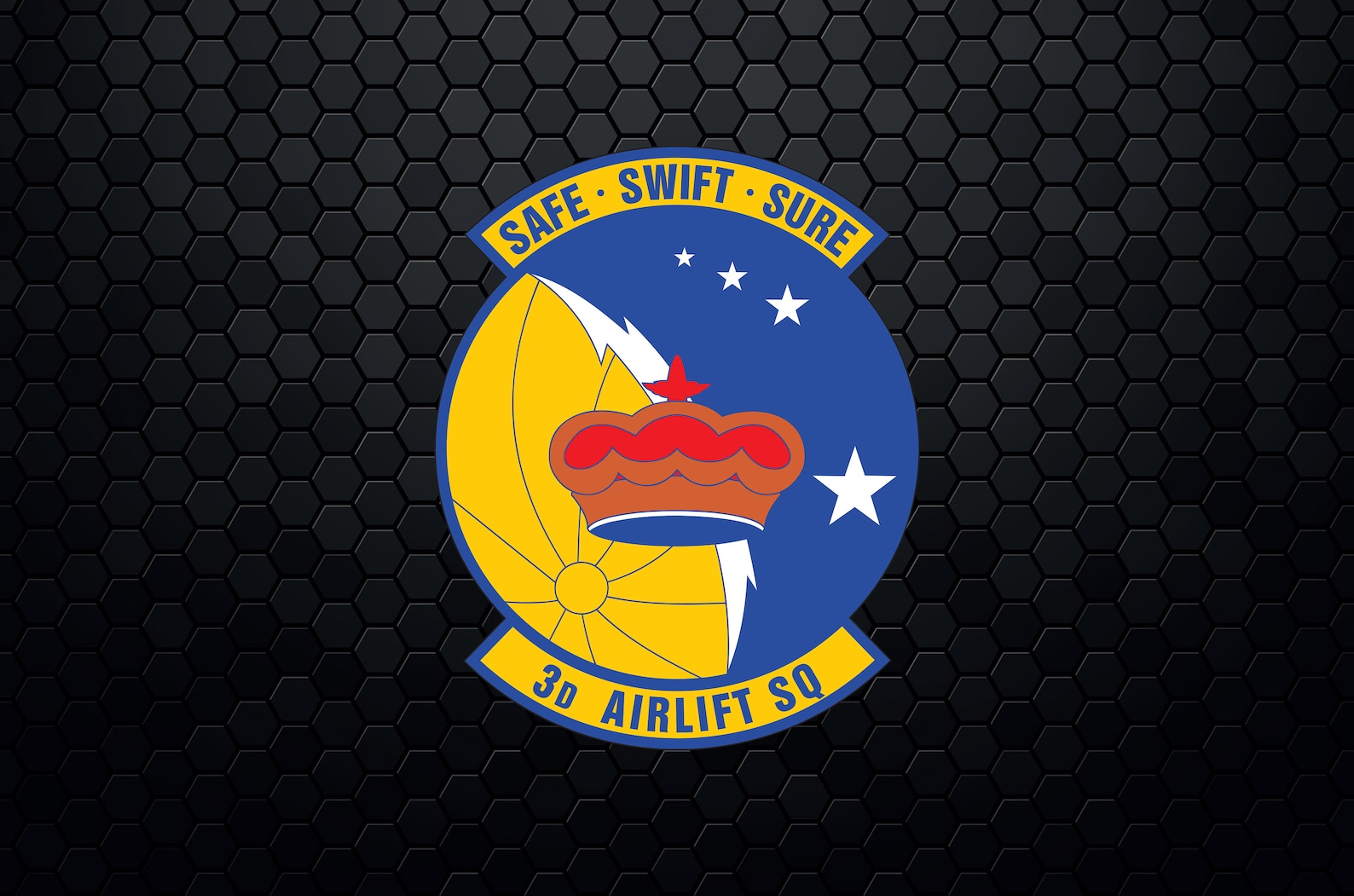 3rd Airlift Squadron USAF Patch Logo Decal Emblem Crest - Etsy