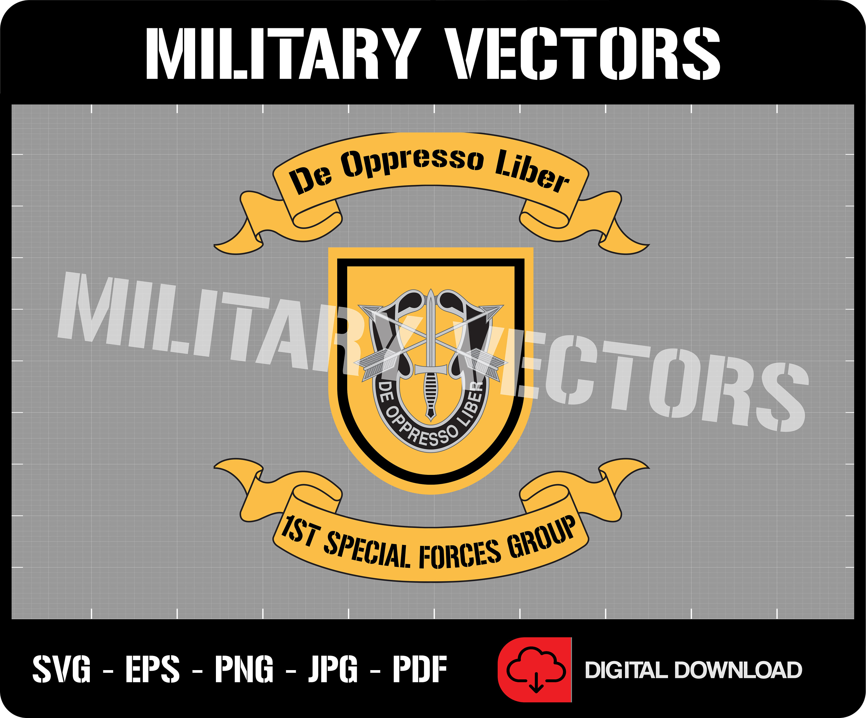 U.S. Army Special 1st Special Forces Group 1st SFGA - Etsy