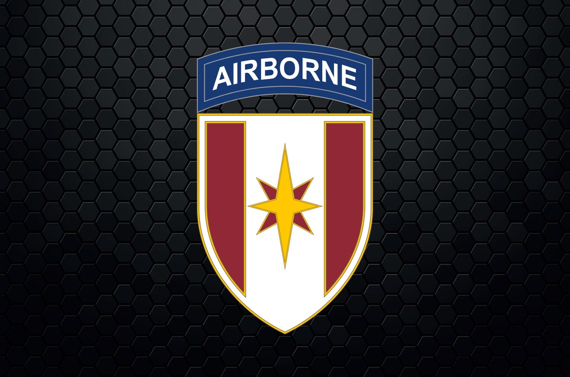 US Army 44th Medical Brigade airborne CSIB Patch Logo - Etsy