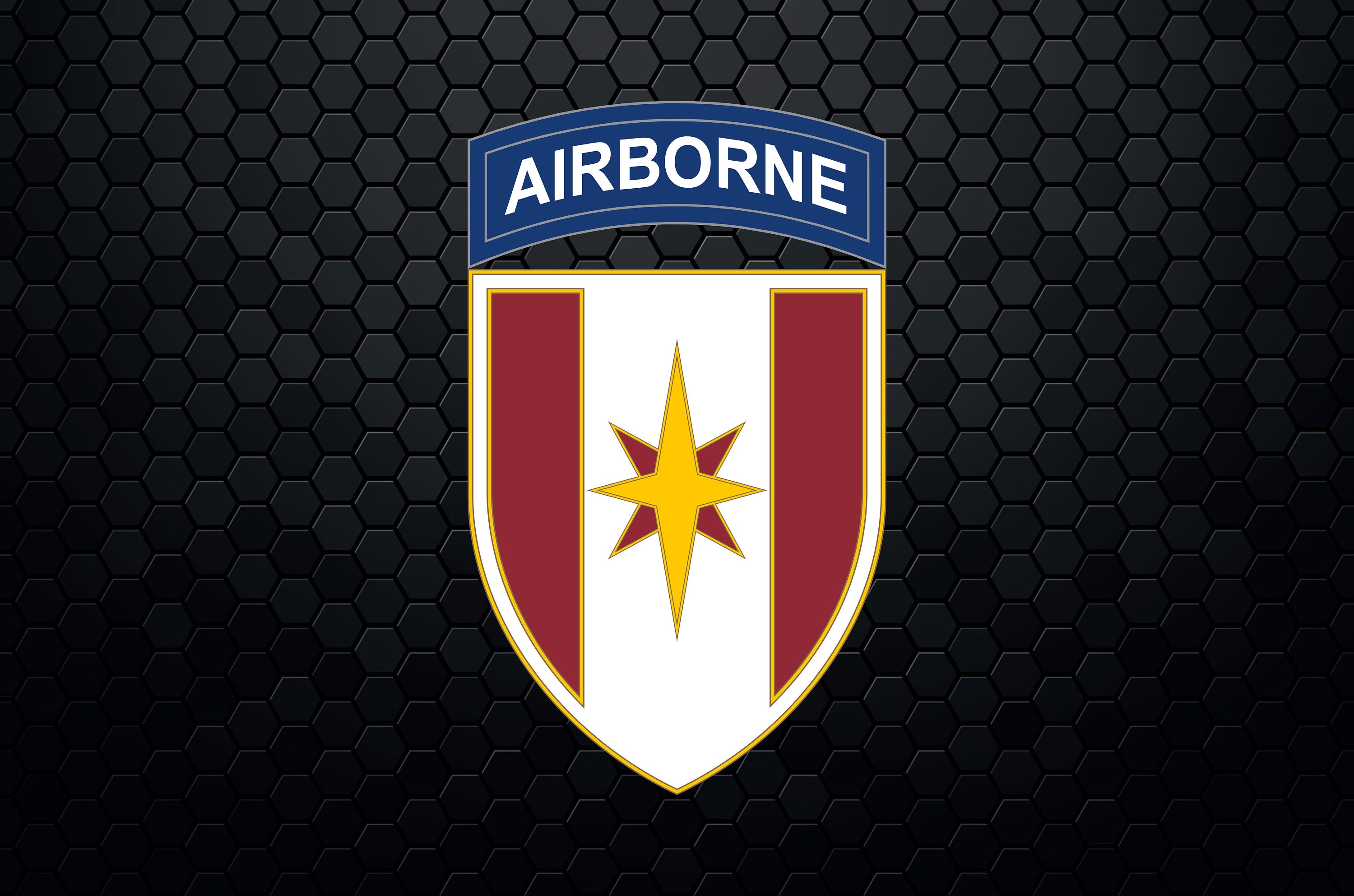 US Army 44th Medical Brigade airborne CSIB Patch Logo - Etsy