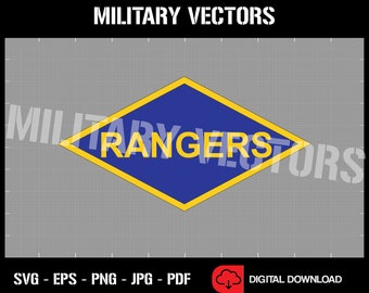 U.S. Army Ranger Logo SVG Official Emblem PNG DXF Digital Files for ...