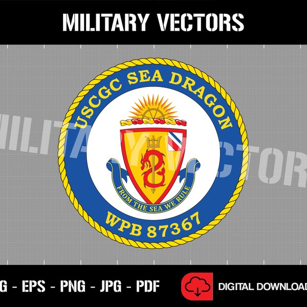 Us Coast Guard Ship Svg - Etsy