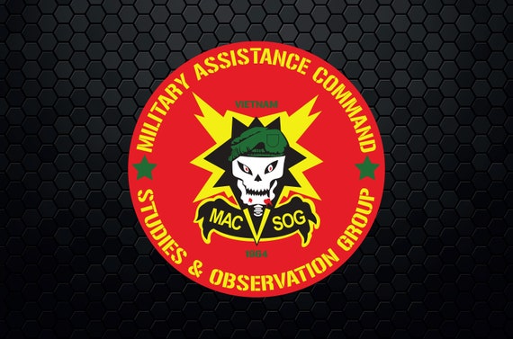 US Army MACV-SOG Patch Pin Logo Decal Emblem Crest Insignia - Etsy ...