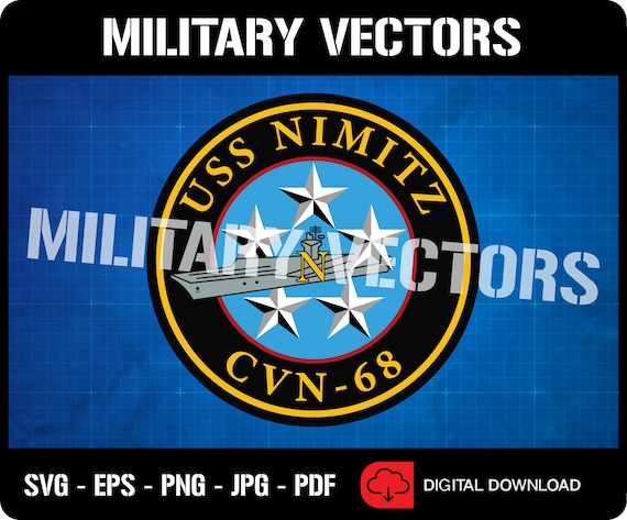 Uss Nimitz Logo USS Nimitz (CVN 68) On The Way Into Bremerton,