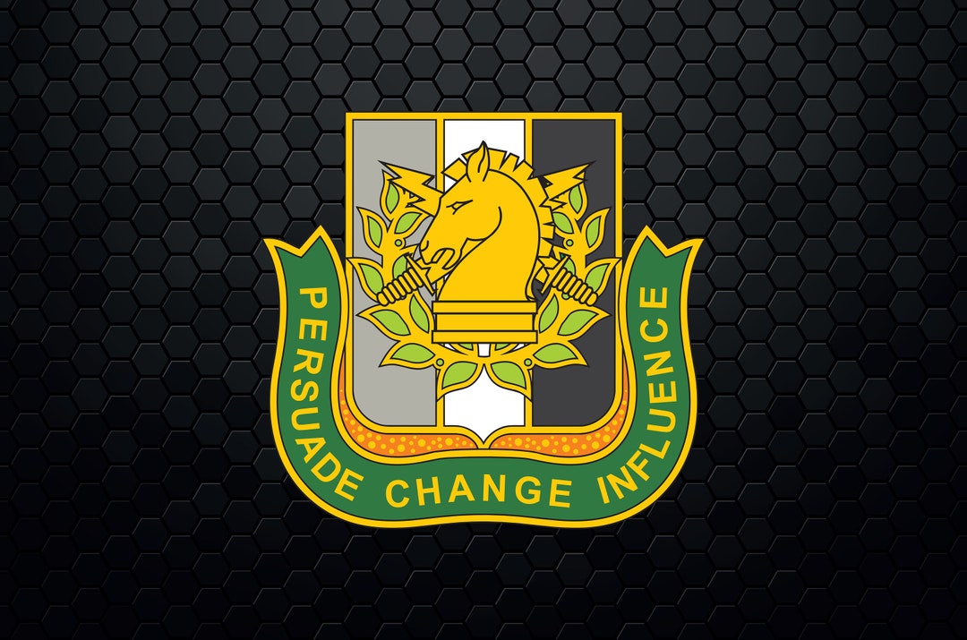 US Army Psychological Operations (PSYOP) Branch - Patch Logo Decal Emblem Crest Insignia ...