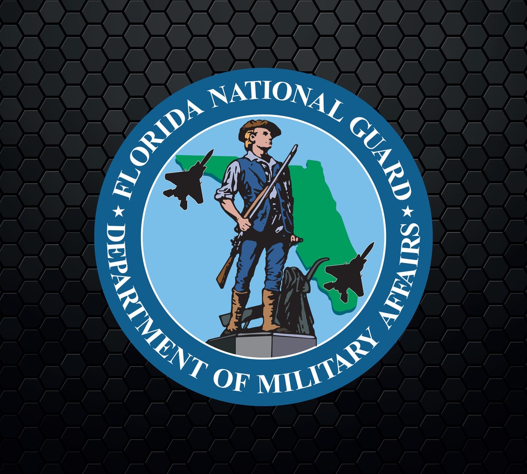 Florida National Guard: Logo Decal Emblem Crest Patch Badge Insignia ...