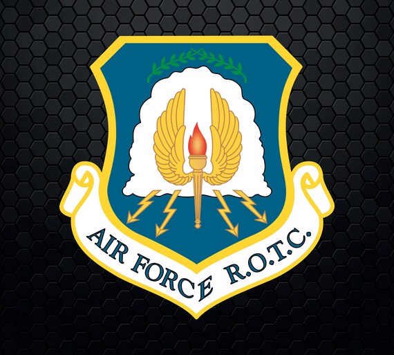 USAF ROTC Air Force ROTC Logo Decal Emblem Crest Insignia - Etsy