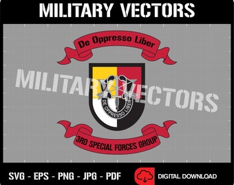 3rd special forces group svg - Etsy Nederland