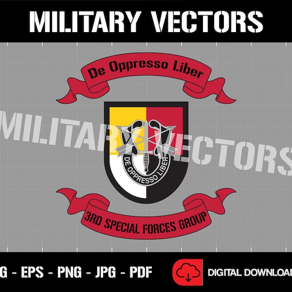 3rd Special Forces Svg - Etsy