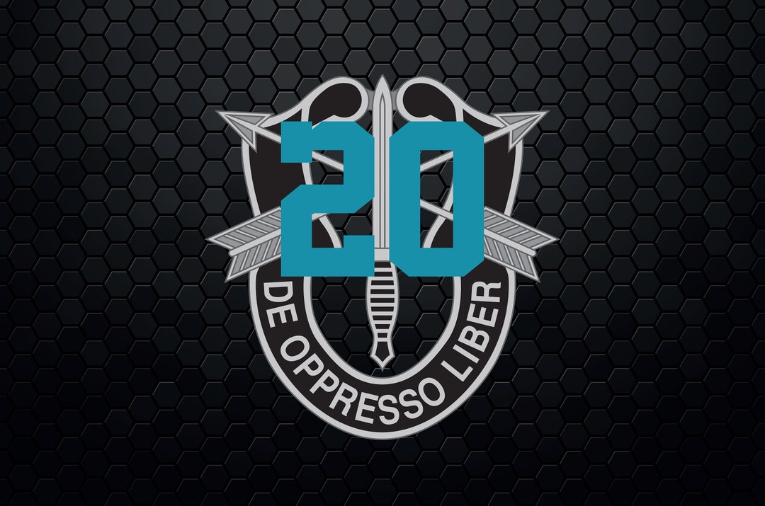 US Army 20th Special Forces Group (20th SFG) - De Oppresso Liber Patch ...