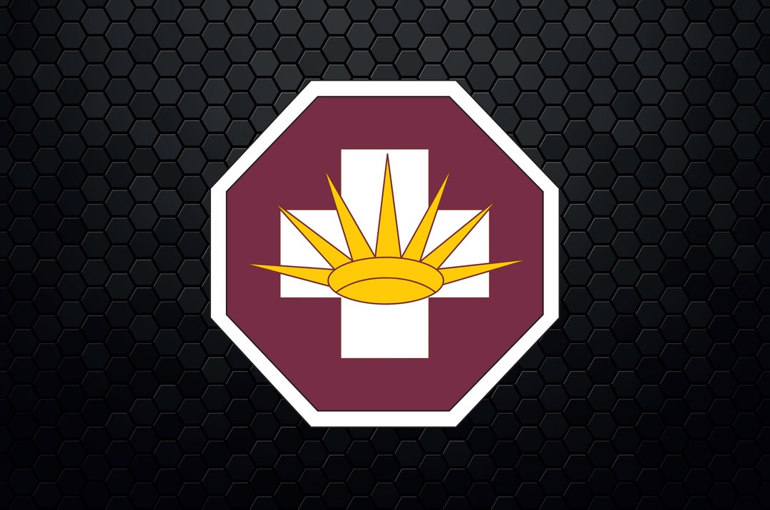 US Army 8th Medical Brigade SSI - Patch Logo Decal Emblem Crest ...