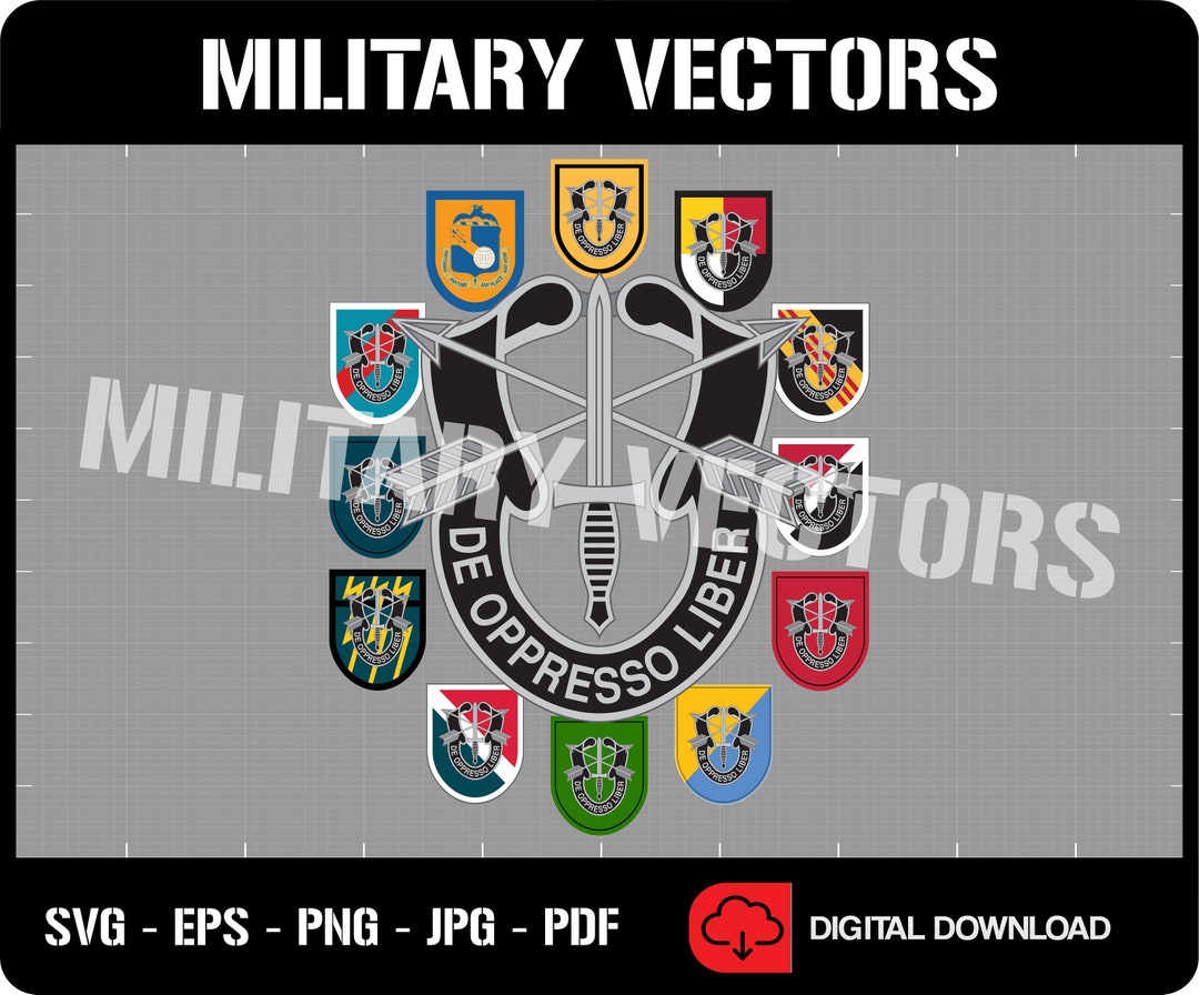 U.S. Army Special Forces Groups - De Oppresso Liber - Quiet ...