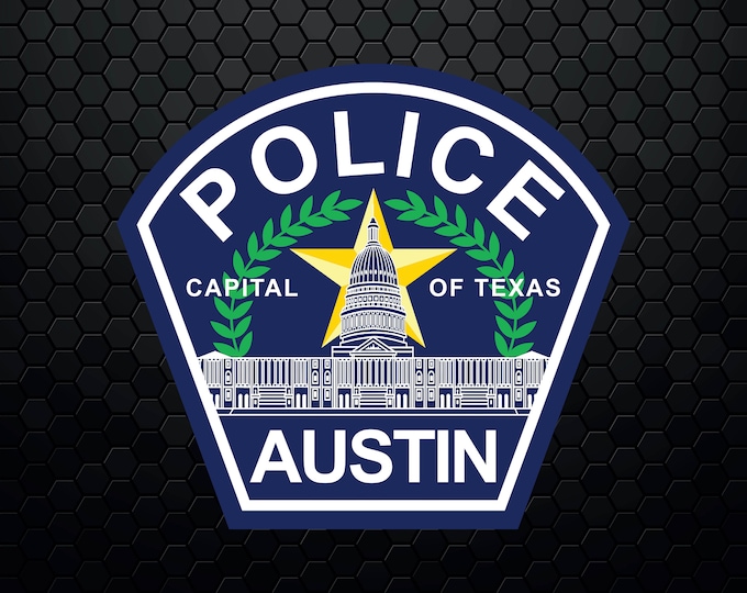 Austin Texas Police Department - Patch Logo Decal Emblem Crest Badge ...