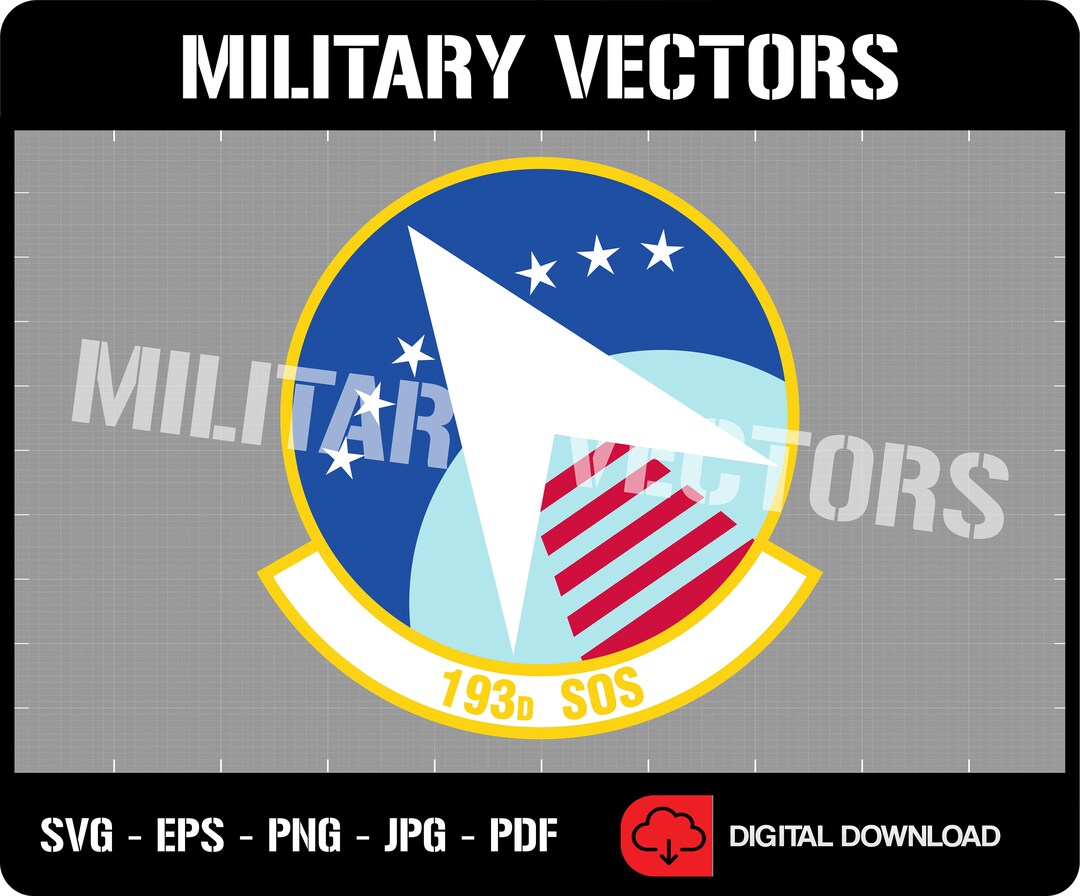U.S. Air Force 193rd Special Operations Squadron (193rd SOS) - Patch ...