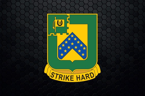 US Army 16th Cavalry Regiment Patch Logo Decal Emblem Crest | Etsy