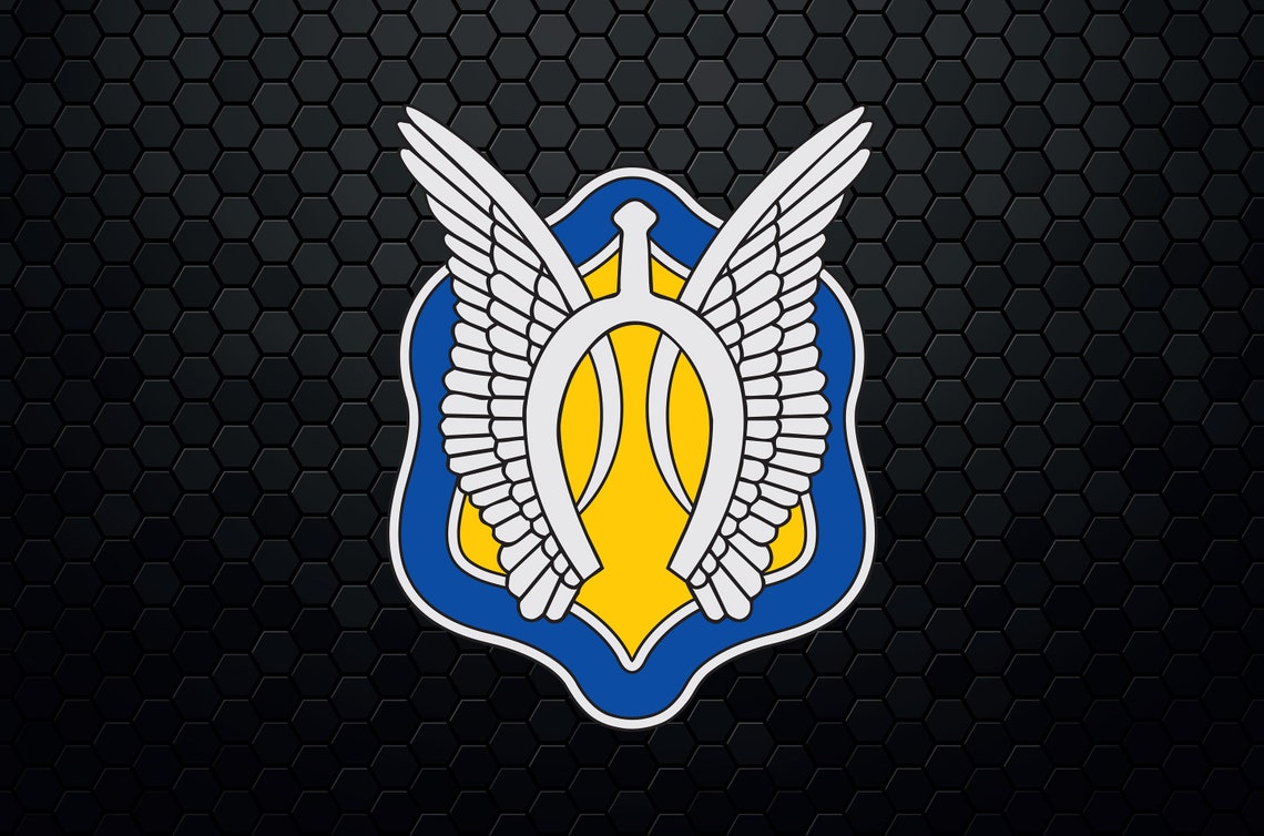 US Army 17th Cavalry Regiment Patch Logo Decal Emblem Crest | Etsy