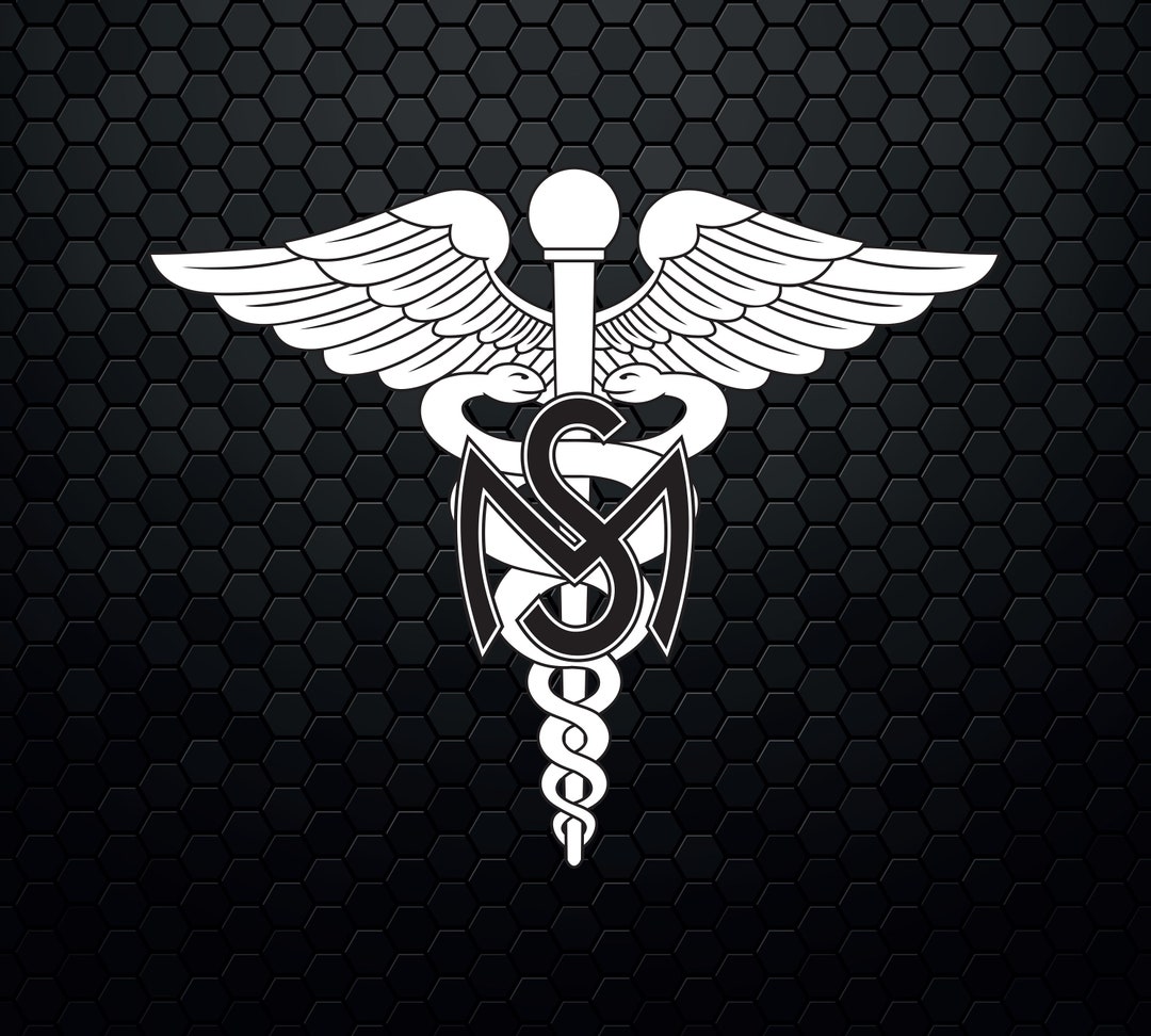 U.S. Army Medical Service Corps Branch - Patch Logo Decal Emblem Crest Insignia - Digital Svg ...